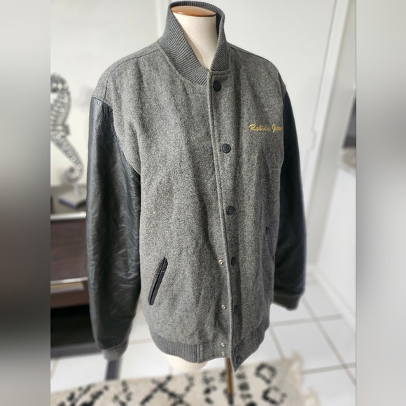 Robin's Jean | Jackets & Coats | Robins Jean Genuine Leather And Wool ...